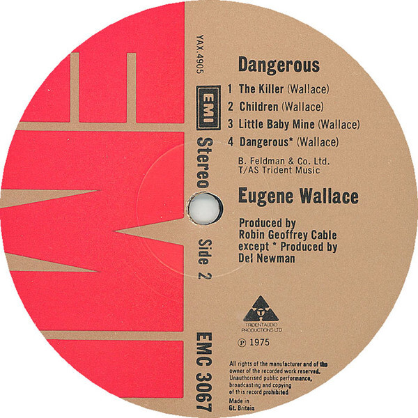 Eugene Wallace - Dangerous (Vinyl, LP, Album) NM or M-/VG | eBay