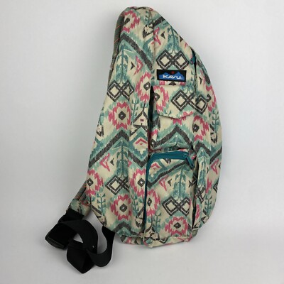 KAVU Island IKAT RARE HTF ROPE BAG MESSENGER SLING CROSSBODY Limited | eBay
