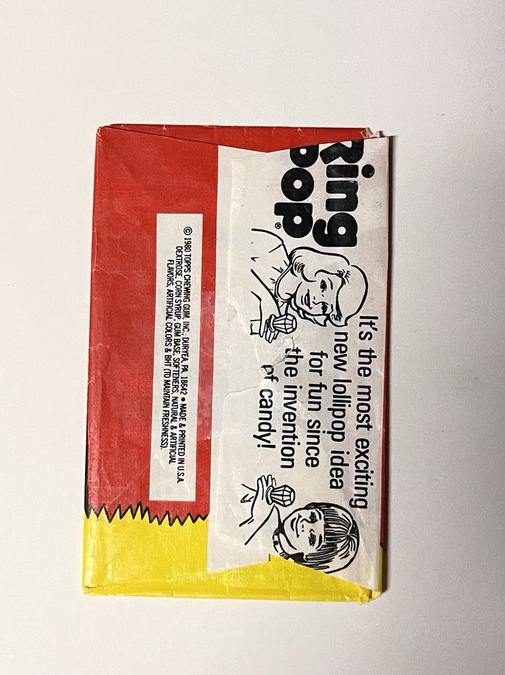 1980 Topps Wanted Poster Wrapper | eBay