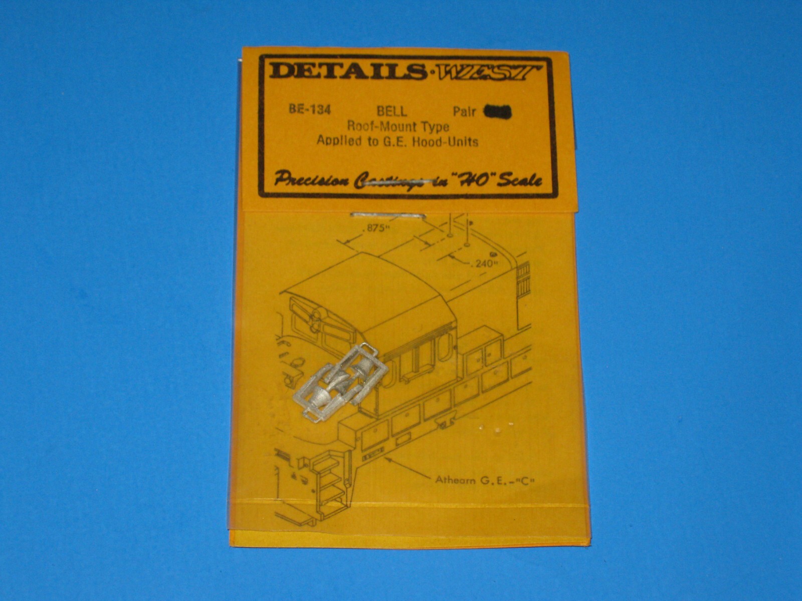 Details West HO #BE-134, Bell, Roof-Mount Type - GE Hood Units | eBay