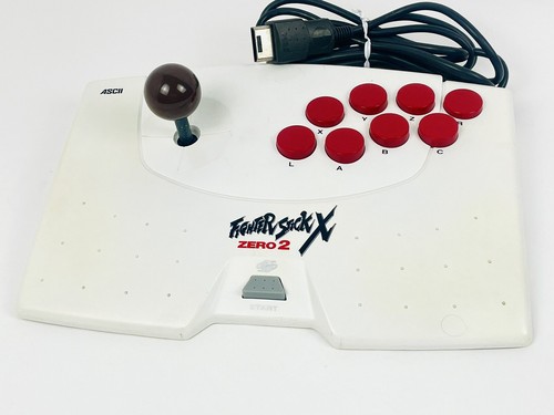 Sega Saturn Fighting Stick X Zero 2 Arcade Stick Controller ASC-0602C ...