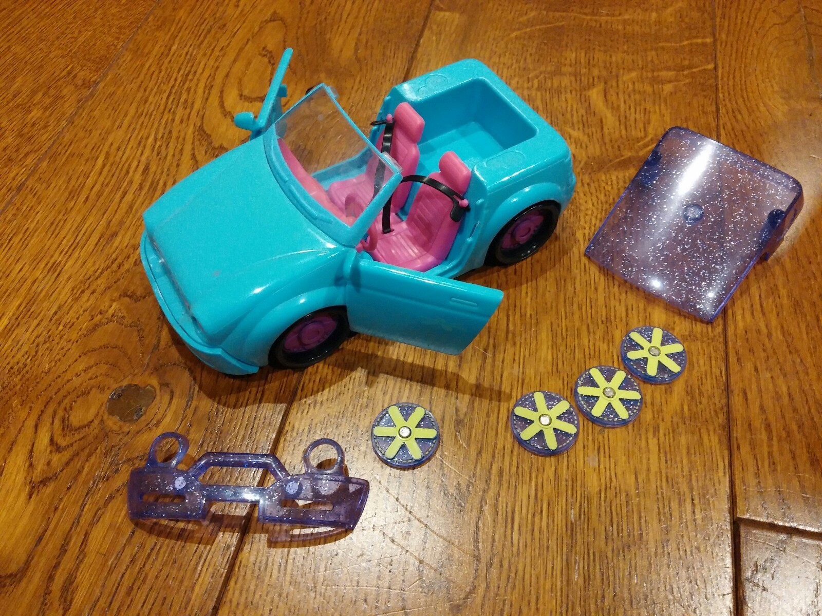 Polly Pocket Large Convertible Car - 2006 Vintage | eBay UK