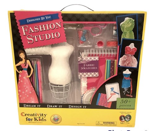 Creativity for Kids Designed by You Fashion Studio Fashion Design Kit ...
