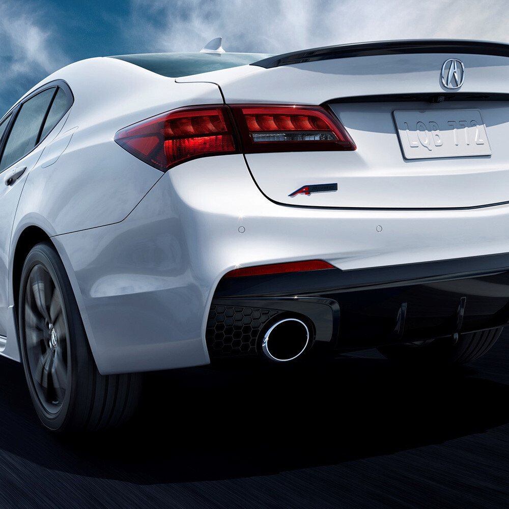 For Acura Aspec A Spec Tailgate Trunk Lid Badge Logo Sport Emblem Black ...