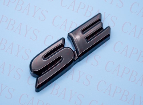 Rear Tailgate Gloss Black SE OVERLAY Emblem Badge Letter Fit 2018-2022 ...