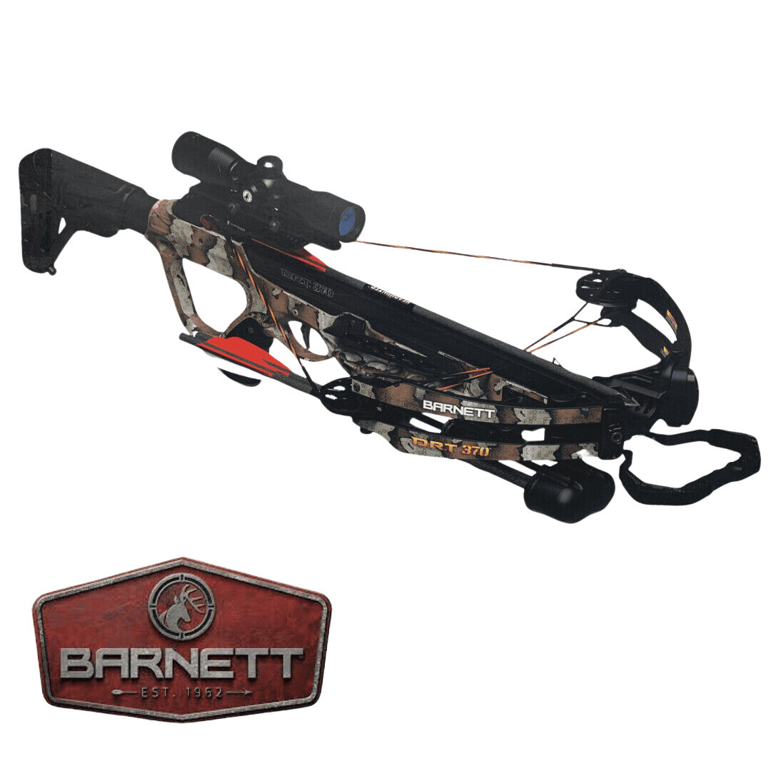 Barnett DRT 370 Crossbow Package with Carbon Arrows, Quiver, and Rope ...