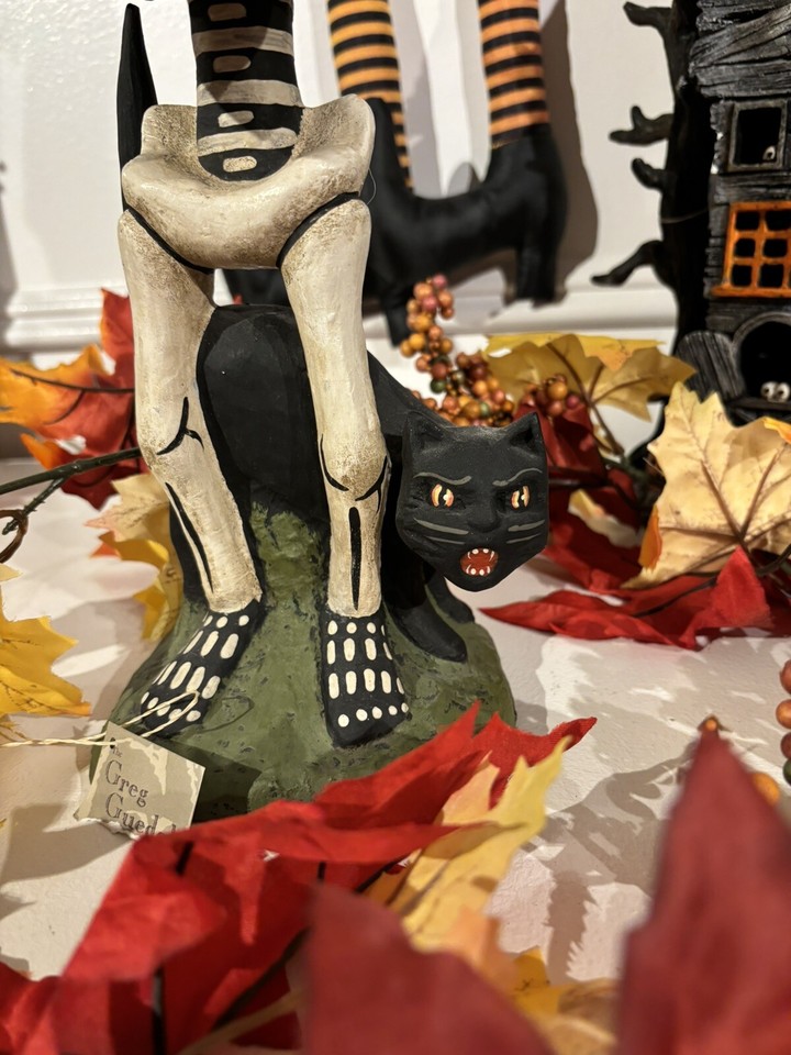 Bethany Lowe Greg Guedel Halloween CANDY CREEP SKELETON RETIRED 2015 ...