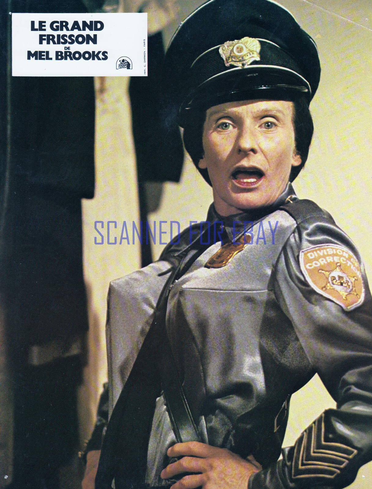 HIGH ANXIETY CLORIS LEACHMAN AS NURSE DIESEL REPRO OF FRENCH LOBBY ...