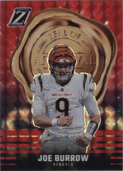 2023 Panini Zenith - Zeal of Approval Joe Burrow #6 Red for sale online ...