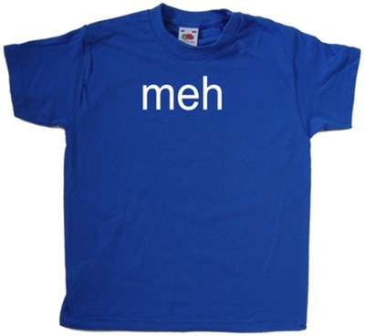 Meh Kids T-Shirt | eBay UK