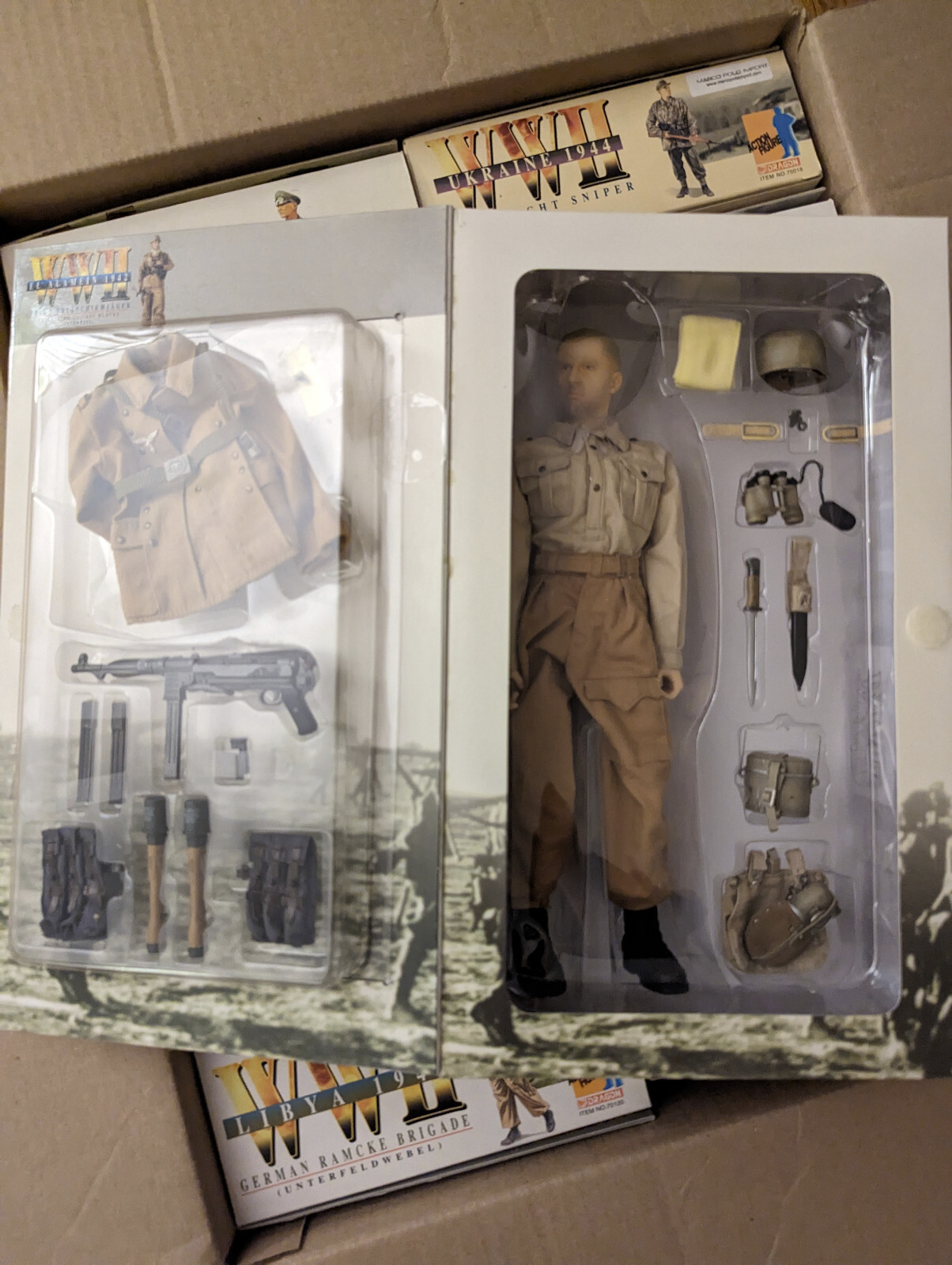 Dragon 1/6 Scale WW2 German Action Figure Lot. 10 figures total | eBay