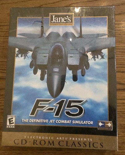 Jane's F-15 Jet Combat Flight Simulator PC Game Windows 95/98 SEALED | eBay