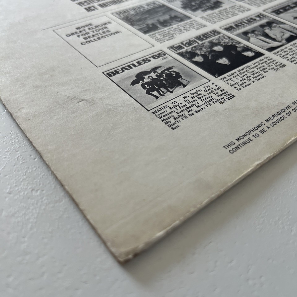 The Beatles - Yesterday And Today 1st US (LA/6) Mono *3rd State ...