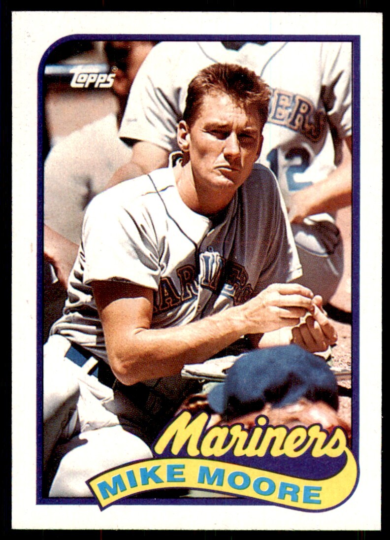 1989 Topps Mike Moore Baseball Cards #28 | eBay