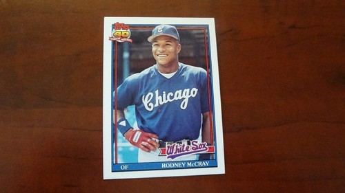 1991 TOPPS # 523 RODNEY McCRAY BASEBALL CARD | eBay