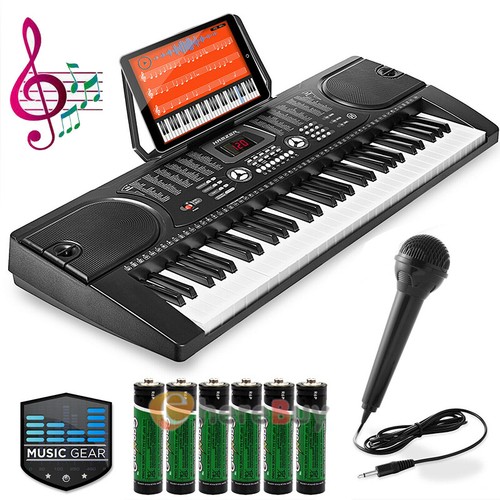 2024 New 61-Key Digital Music Piano Keyboard Electronic Musical ...