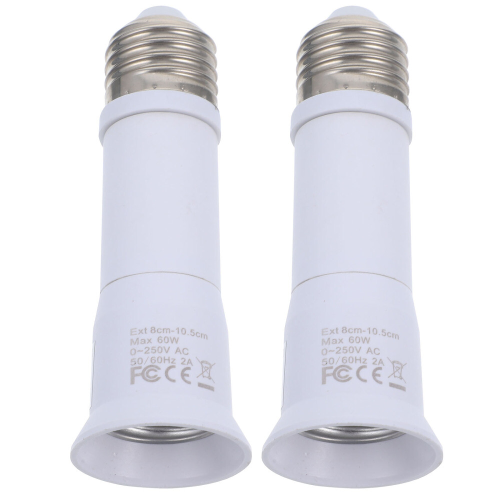 2PCS Replacement Light Socket Extender Outdoor Light Socket Light Bulb ...