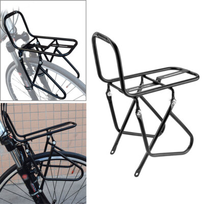 Cycling MTB Bike Bicycle Cycle Front Pannier Rack Carrier Bracket ...