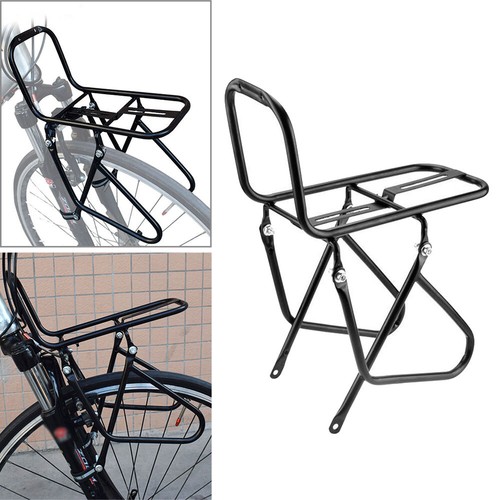Cycling MTB Bike Bicycle Cycle Front Pannier Rack Carrier Bracket ...