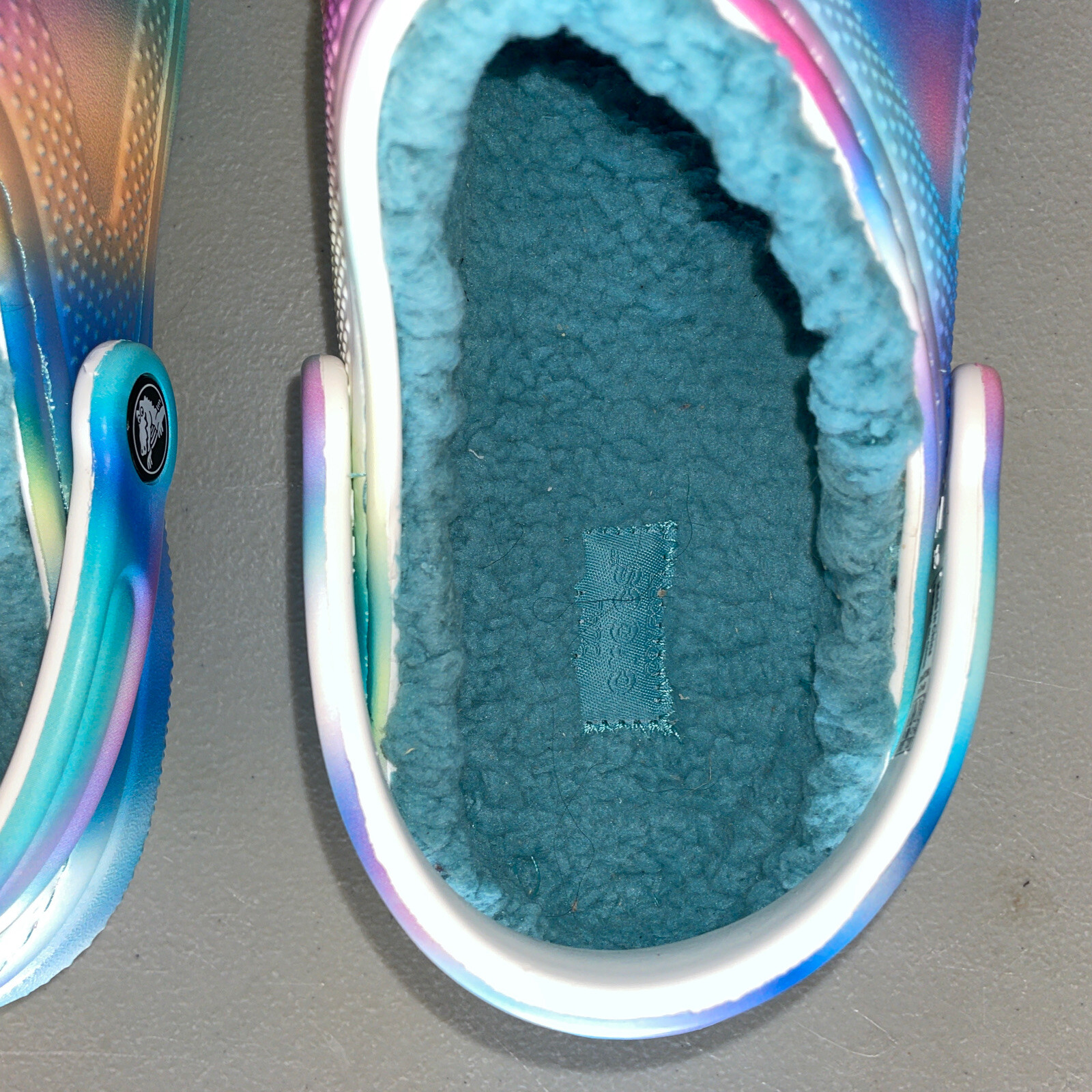 Crocs Classic Lined Solarized Clog Pure Water/Multi M… - Gem