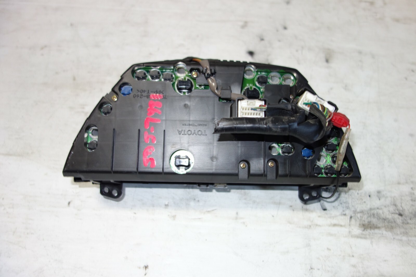 JDM Lexus is300 Cluster OEM Manual Gauge Speedometer 6 Speed Manual ...