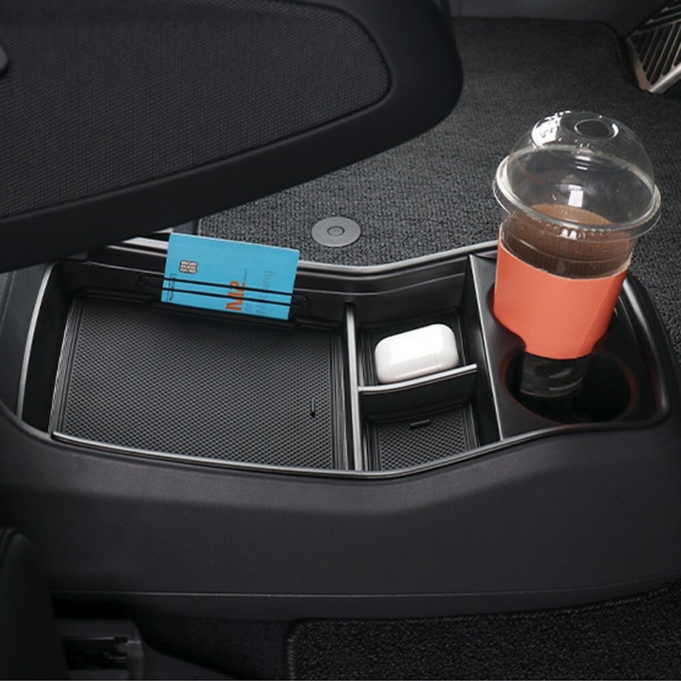 Armrest Storage Box for Kia EV9 Center Console Organizer Tray ...