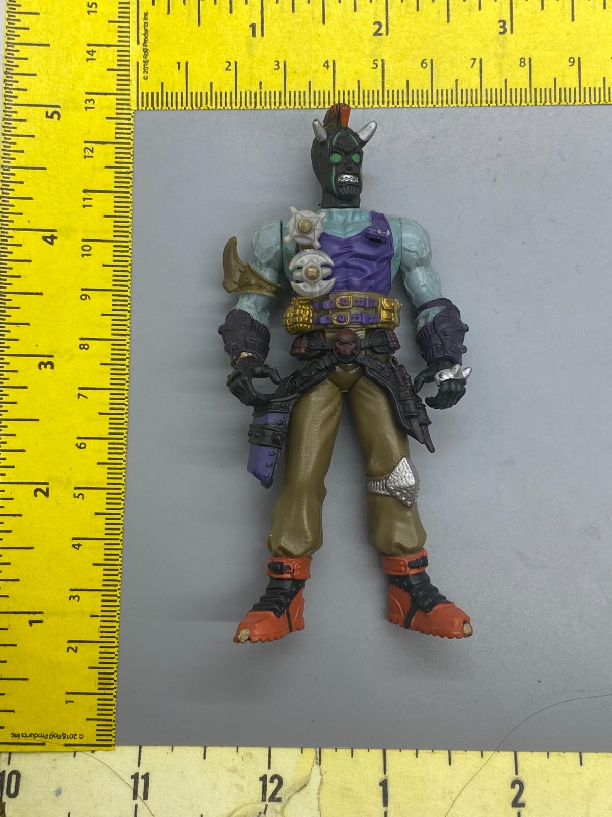 Mohawk Mask Chap Mei Shadow Ninja Fighter Heroes Of The Dark 4" Action ...