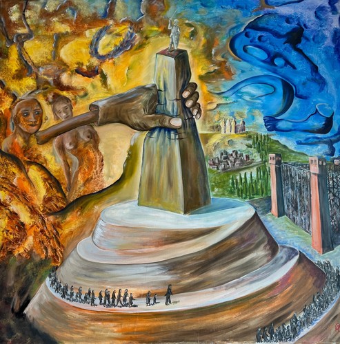 Original oil paintings by the artist OSWALD ALOYSIUS LAUFER, original collection | eBay