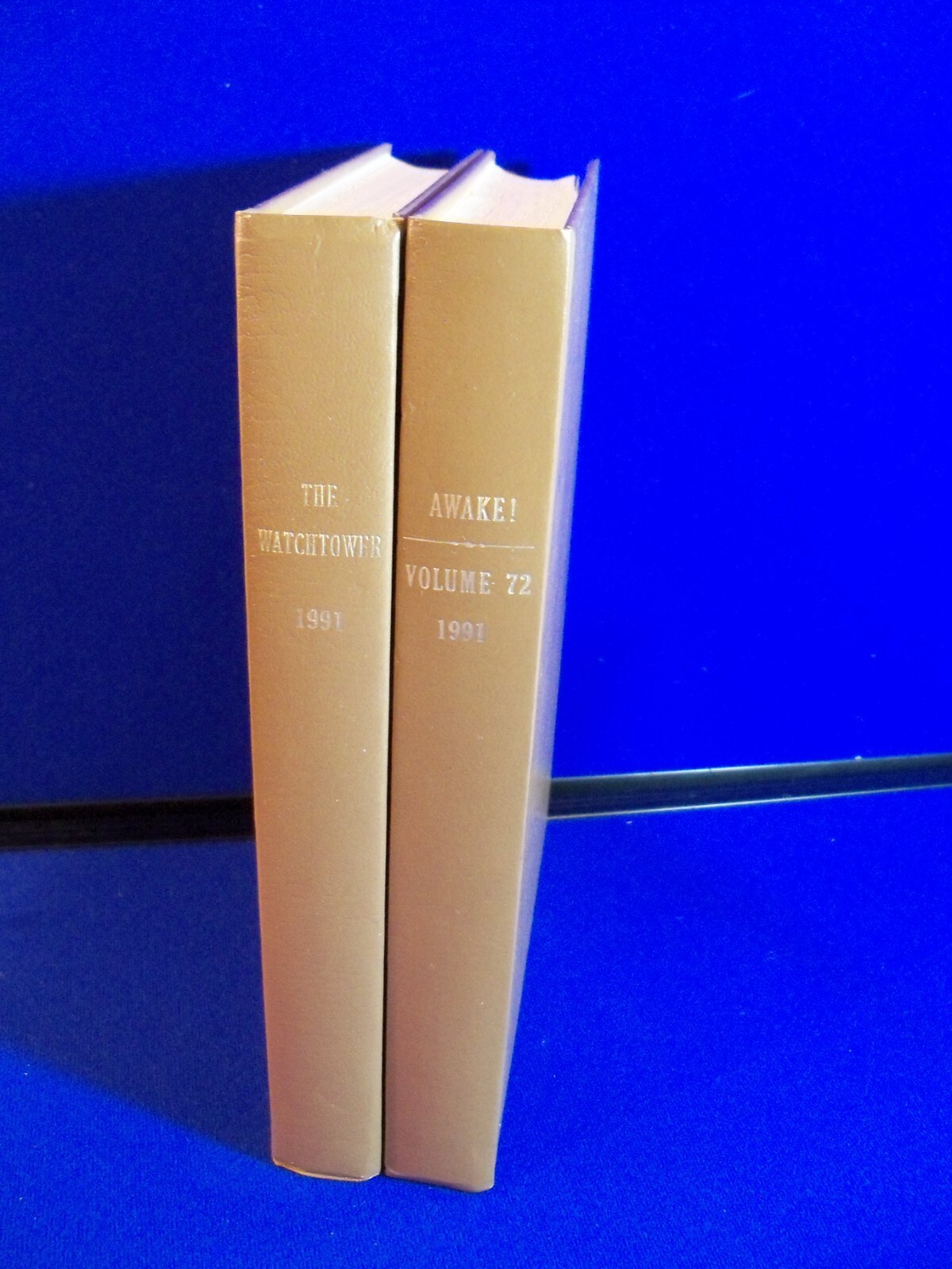 Complete Year 1991 Bound volume AWAKE&WATCHTOWER Magazine Book Jehovah ...