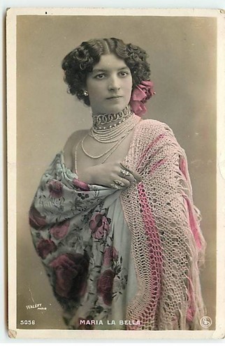 Walery - Portrait de Maria la Bella, portant un châle - 22999 | eBay