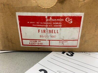 Fire Alarms - Vintage Edwards