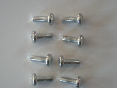 Mercedes Benz & Audi License Plate Screws Philips Pan Head QTY OF 8 ...