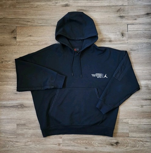 Nike Jordan 23 Engineered For Flight Pullover Hoodie Black Size 2XL ...