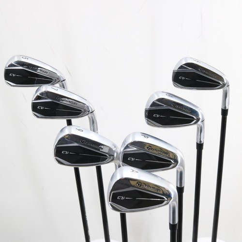 TaylorMade Qi Iron Set 5-P,A Graphite Ventus Senior Flex Right-Handed G ...