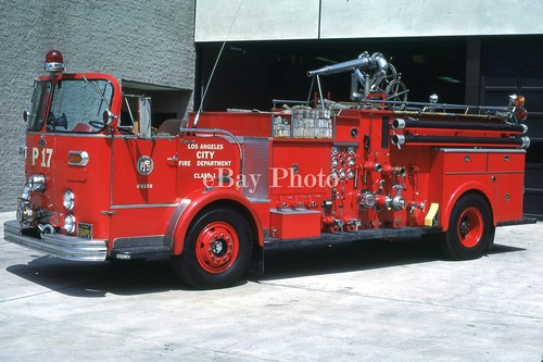 Fire Apparatus Slide Los Angeles City Fire Department Crown Pumper 17 ...