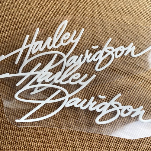 For Harley-Davidson - Tank Decals Sticker SET | Sportster Dyna Softail ...
