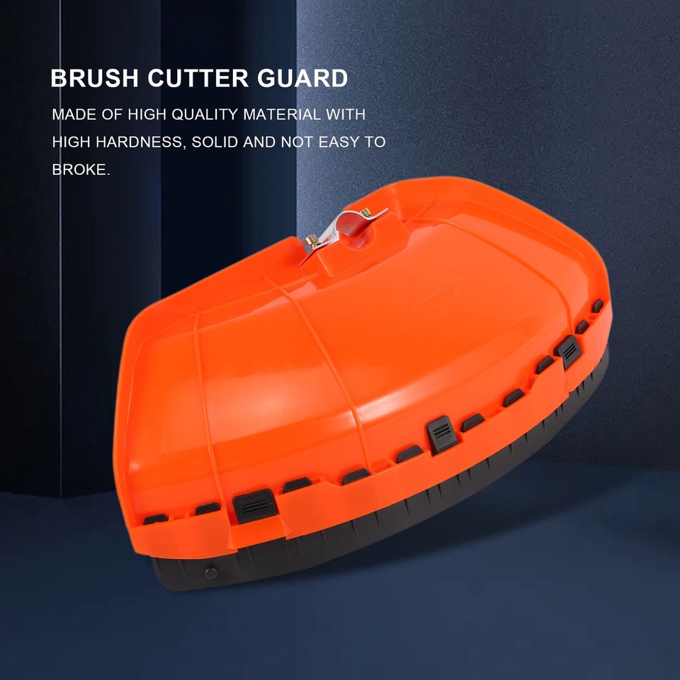 Universal Brush Cutter Shield Lawn Mower Guard Plastic Grass Trimmer ...