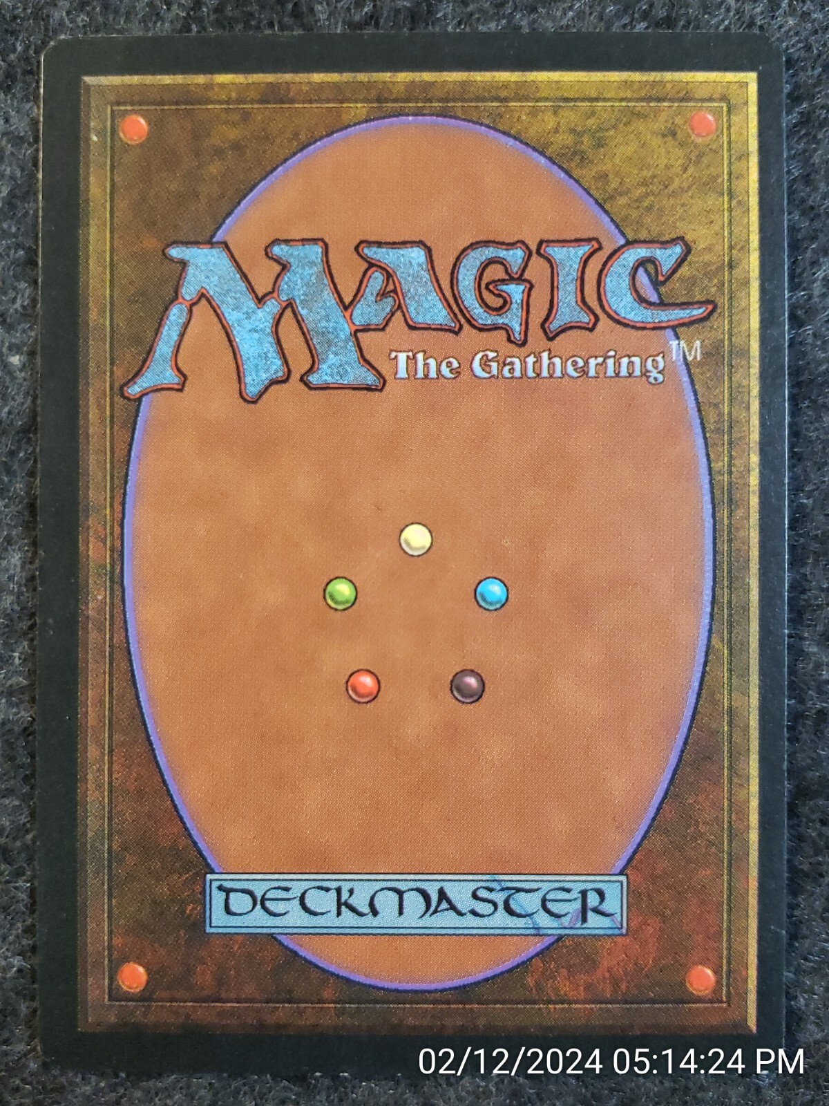 Karma Magic The Gathering Revised. Never Played. NM+ (DS3D1D5) | eBay