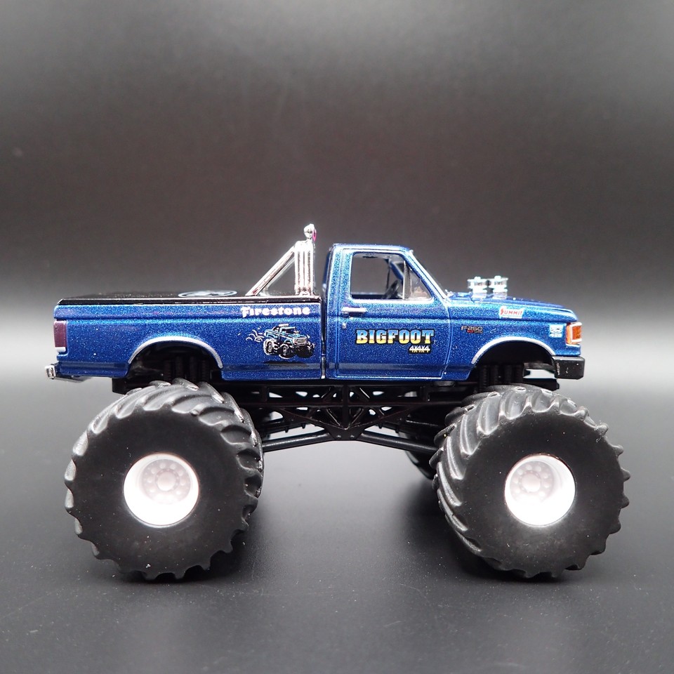 BIGFOOT #3 MONSTER TRUCK 1987 FORD F250 1/64 SCALE COLLECTIBLE DIECAST ...