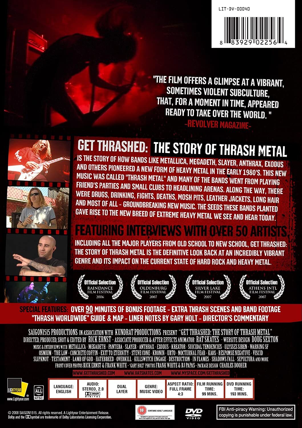 Get+Thrashed+-+The+Story+Of+Thrash+Metal+%28DVD%2C+2008%29 for sale ...