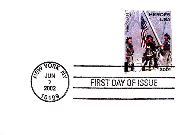 World Trade Center Vintage 9/11 Heroes 2001 Stamp Set WTC 1st Issue 20 ...
