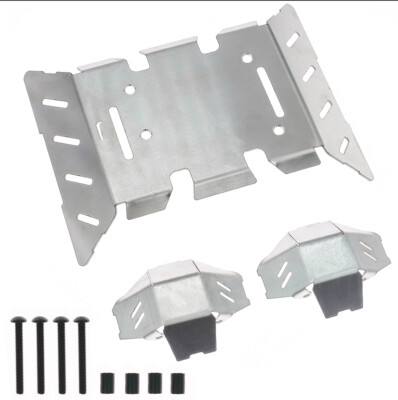 Stainless Steel Chassis Armor For AXIAL 1/8 AXP8 GILAMON RC Car Chassis ...