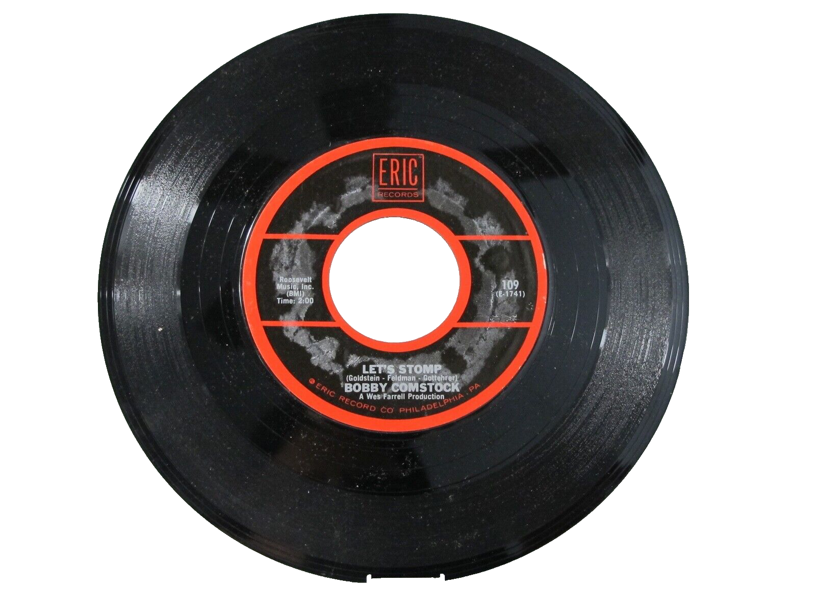 45 RECORD - BOBBY COMSTOCK - LET'S STOMP | eBay