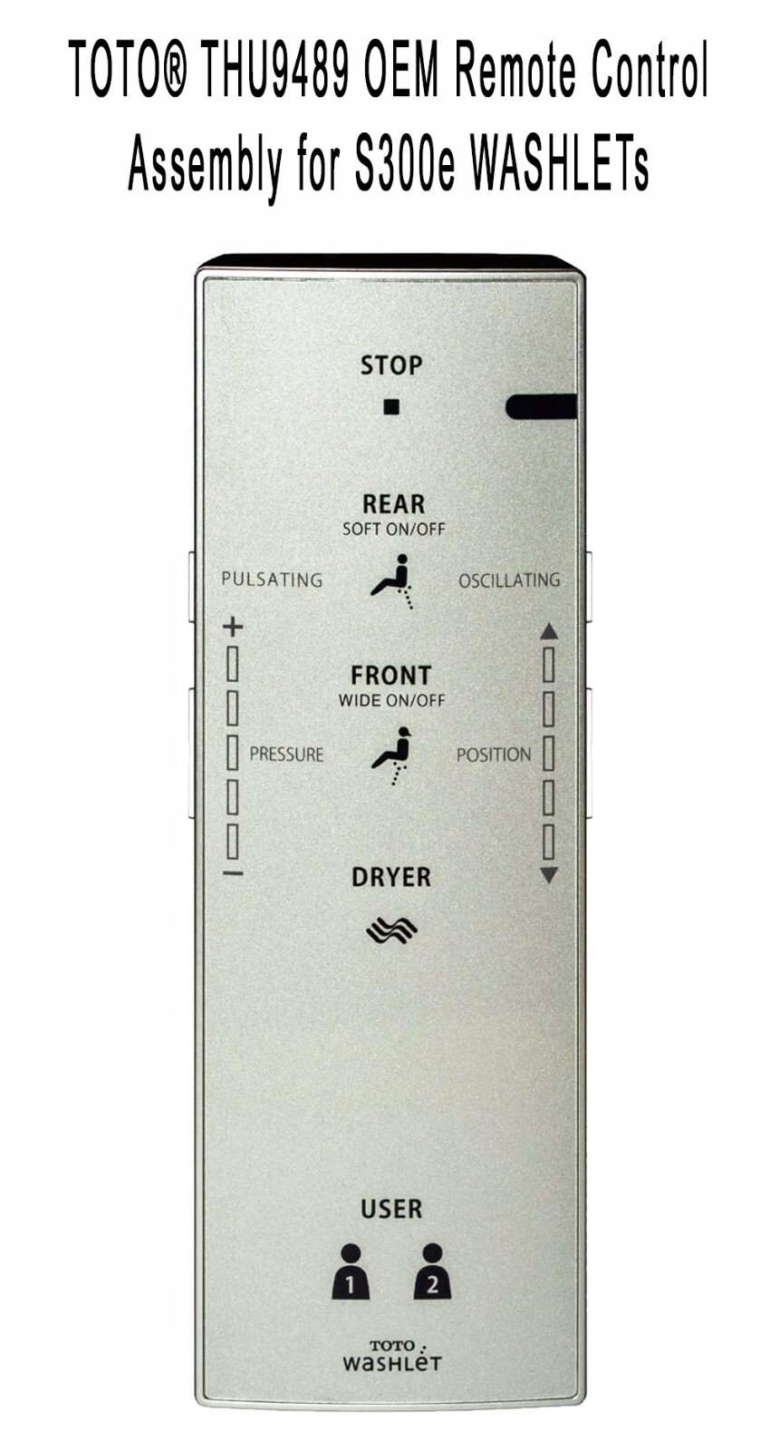 TOTO THU9851 Washlet Remote Control for sale online | eBay