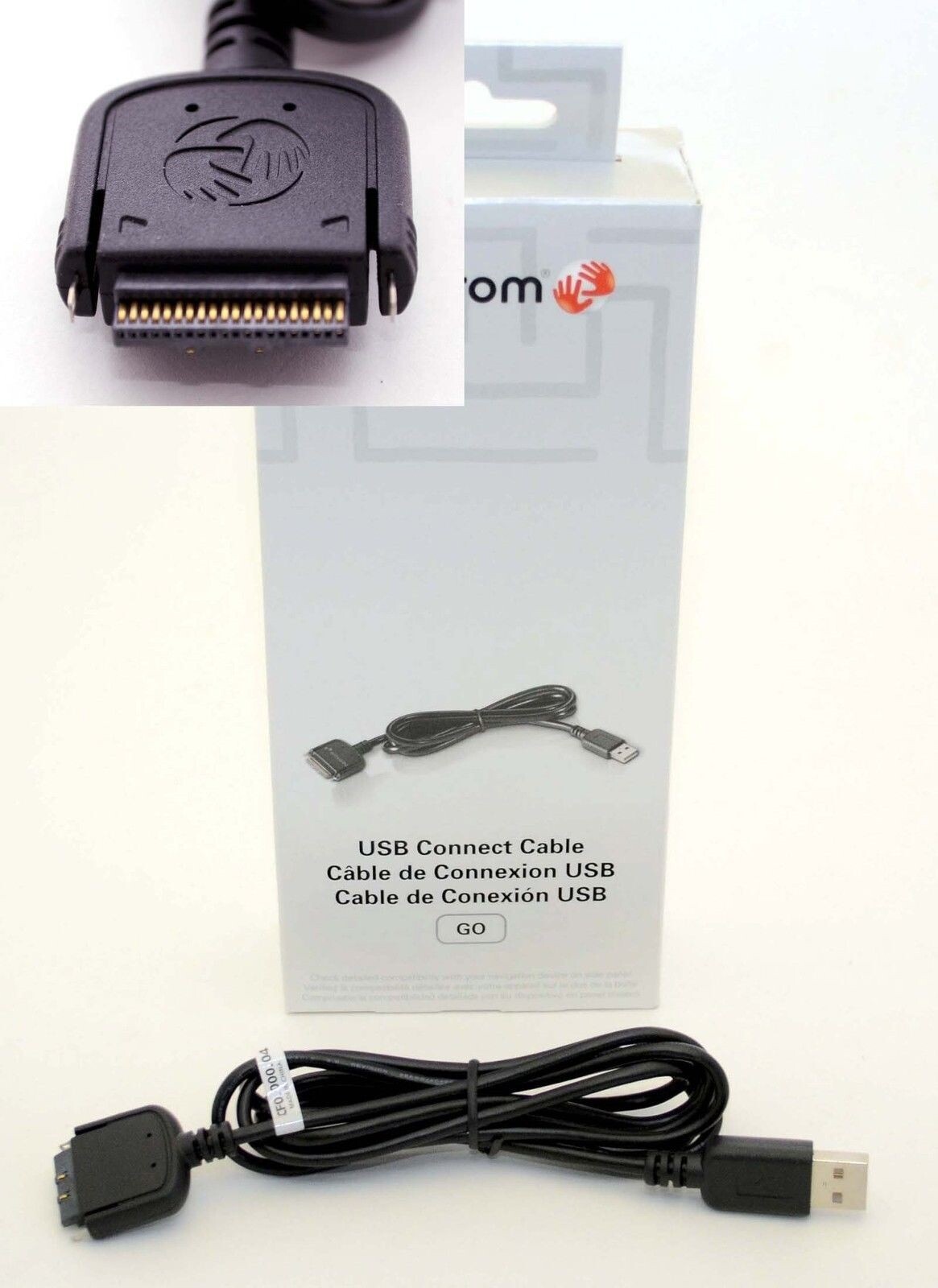 TomTom GO LIVE Connect Cable North America - GPS cable - USB for sale ...