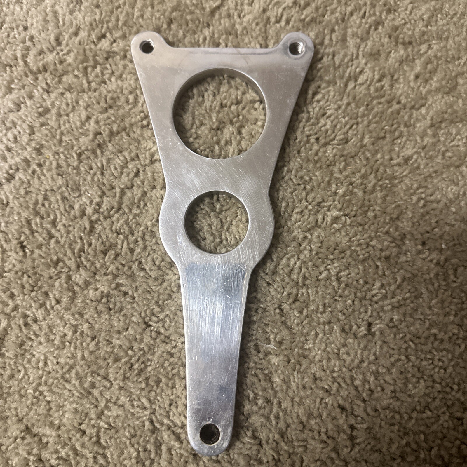 Harley FXDX Rear Brake Caliper Bracket Hanger 4 Piston Billet Custom ...