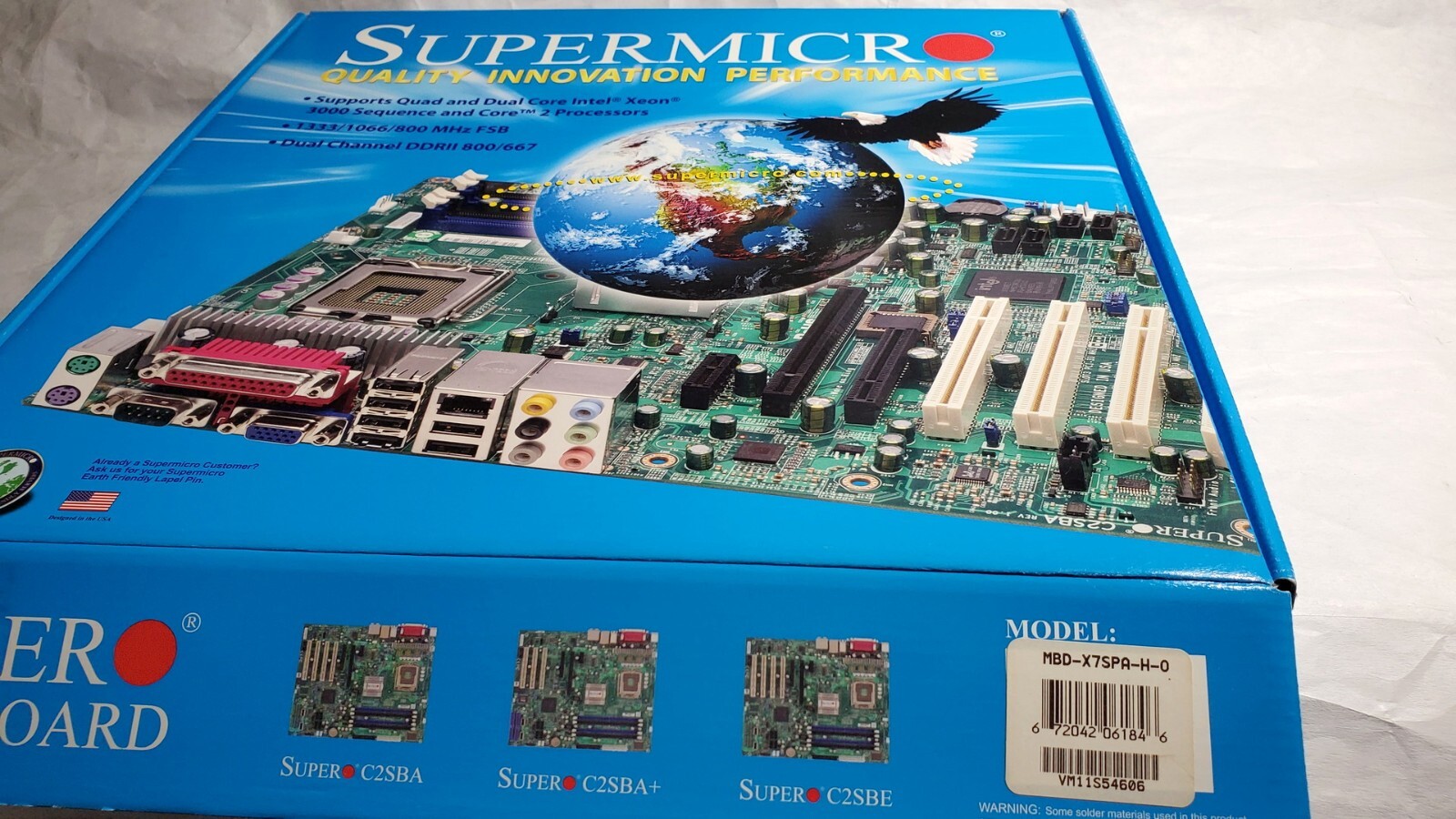 Supermicro X7SPA-H Intel Atom D510 ICH9R RAID Dual LAN 6X SATA Server ...