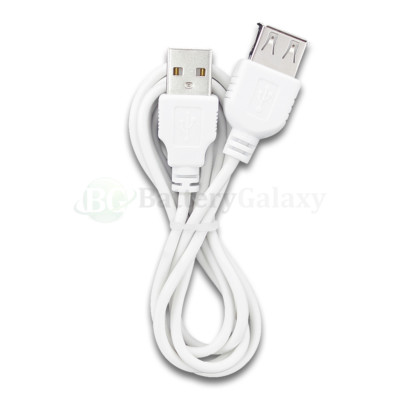 1-100 Lot USB Extension Cable Cord for Phone Samsung Galaxy Note 2 3 4 ...