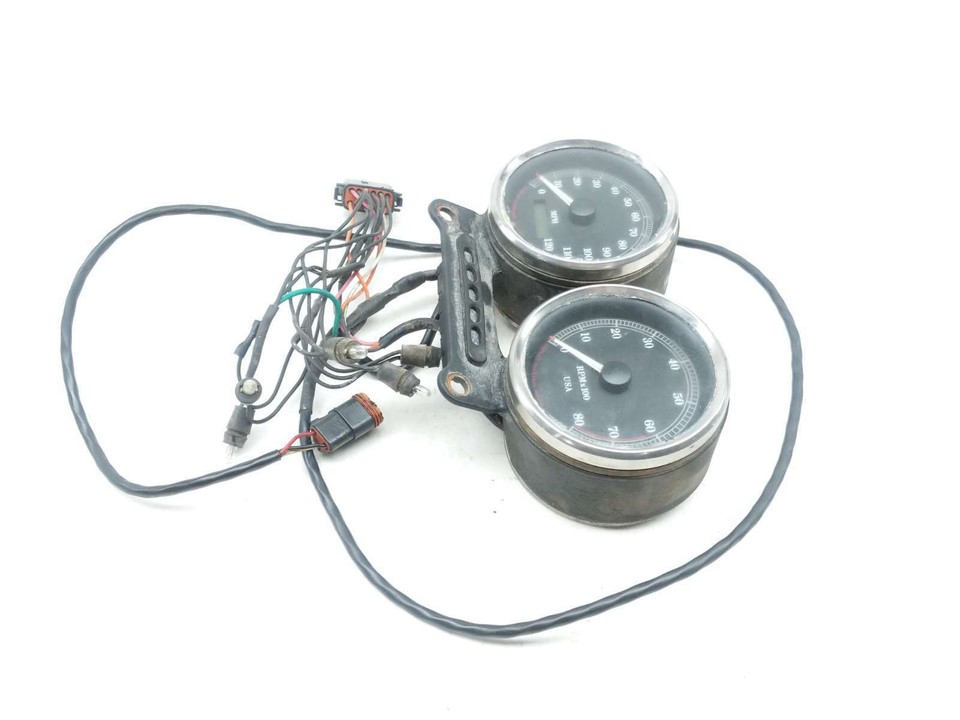 99-03 Harley FXDX Dyna Super Glide Gauge Speedometer Tachometer Display ...