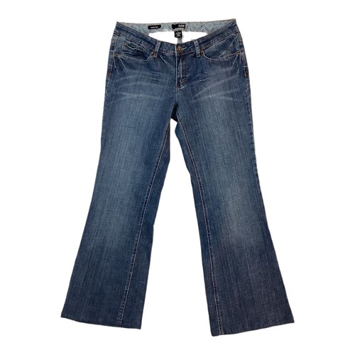 Ana Jeans Womens Size 8 Blue Denim Modern Flare Medium Wash Stretch ...